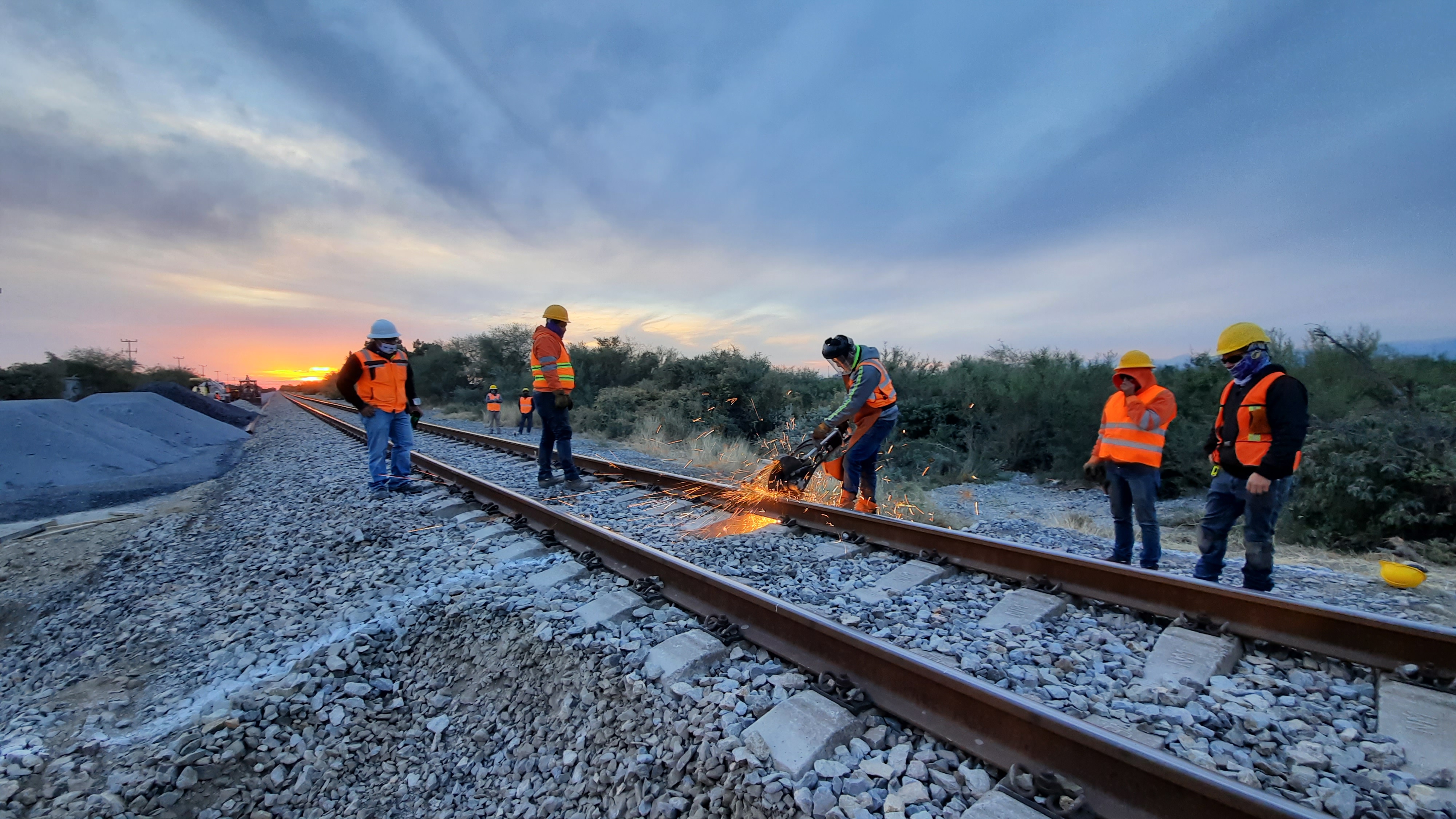 Construcción ferroviaria